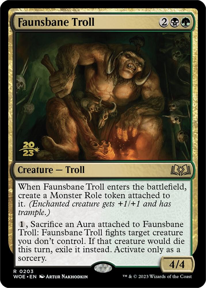 Faunsbane Troll - Prerelease Cards - Magic: The Gathering - TCGplayer.com