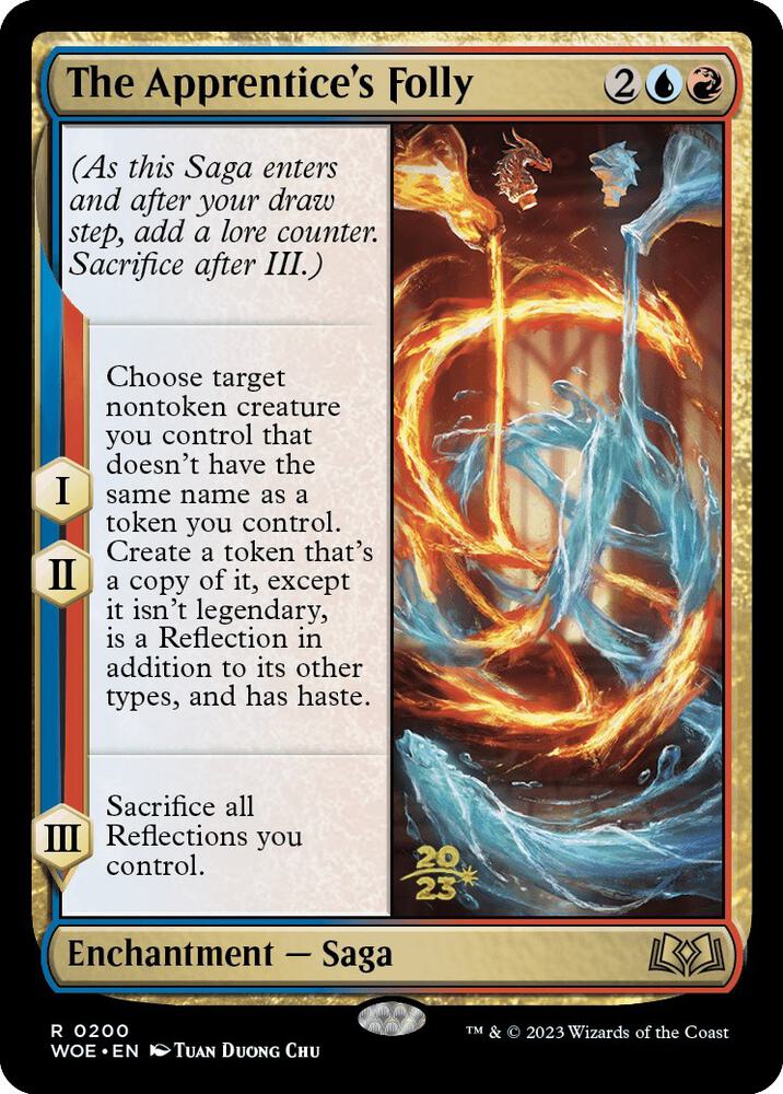 The Apprentice's Folly - Prerelease Cards - Magic: The Gathering ...
