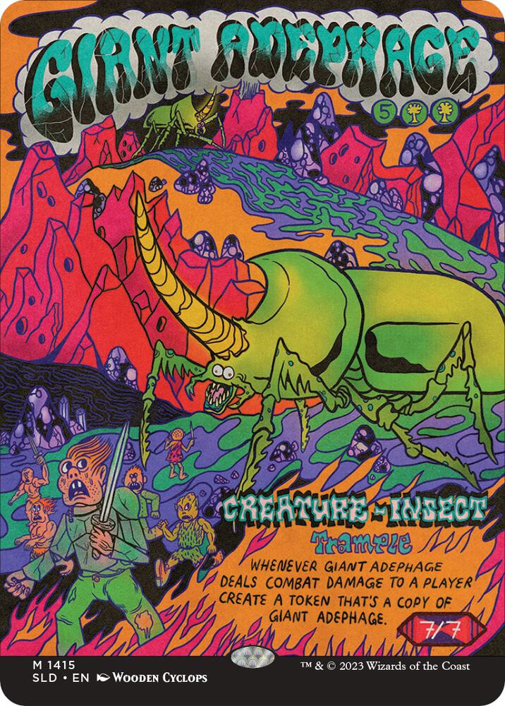 Giant Adephage - Secret Lair Drop Series - Magic: The Gathering ...