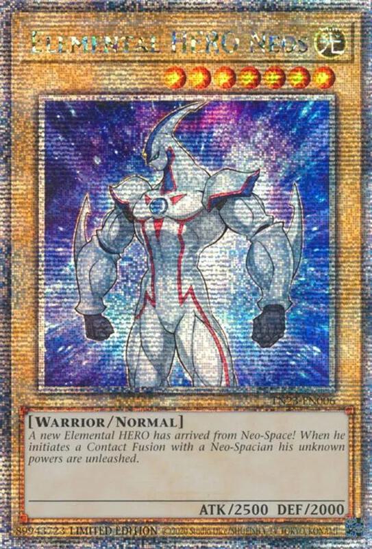 Elemental HERO Neos (Quarter Century Secret Rare) - 25th Anniversary Tin: Dueling Heroes ...