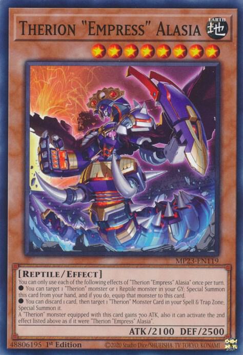 Therion "Empress" Alasia - 25th Anniversary Tin: Dueling Heroes Mega Pack - YuGiOh - TCGplayer.com