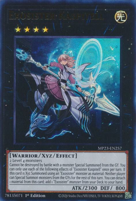Exosister Mikailis - 25th Anniversary Tin: Dueling Heroes Mega Pack ...