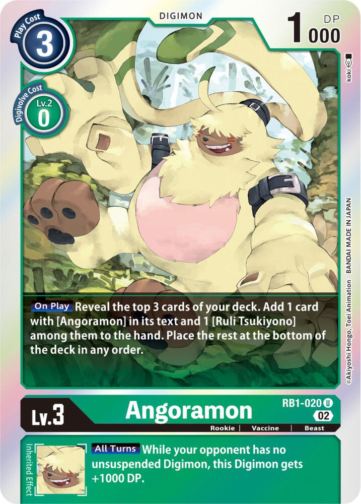 Angoramon - Resurgence Booster - Digimon Card Game - TCGplayer.com