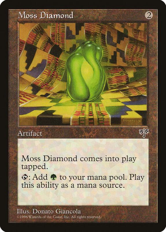 Moss Diamond - Mirage - Magic: The Gathering - TCGplayer.com