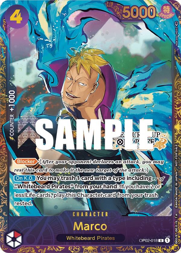 Marco (Treasure Cup) - One Piece Promotion Cards - One Piece Card Game ...