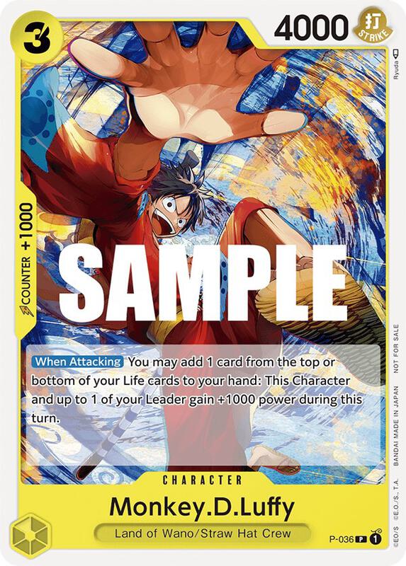 Monkey.D.Luffy (Pre-Release Tournament) - One Piece Promotion Cards ...