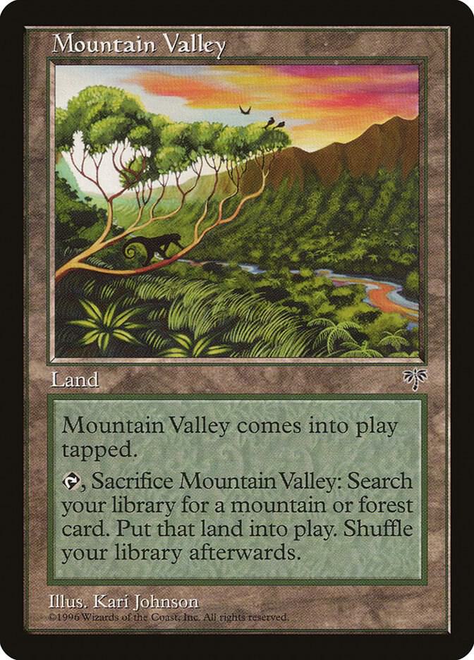 Mountain Valley - Mirage - Magic: The Gathering - TCGplayer.com