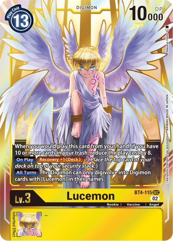 Lucemon (Resurgence Booster Reprint) - Resurgence Booster - Digimon ...