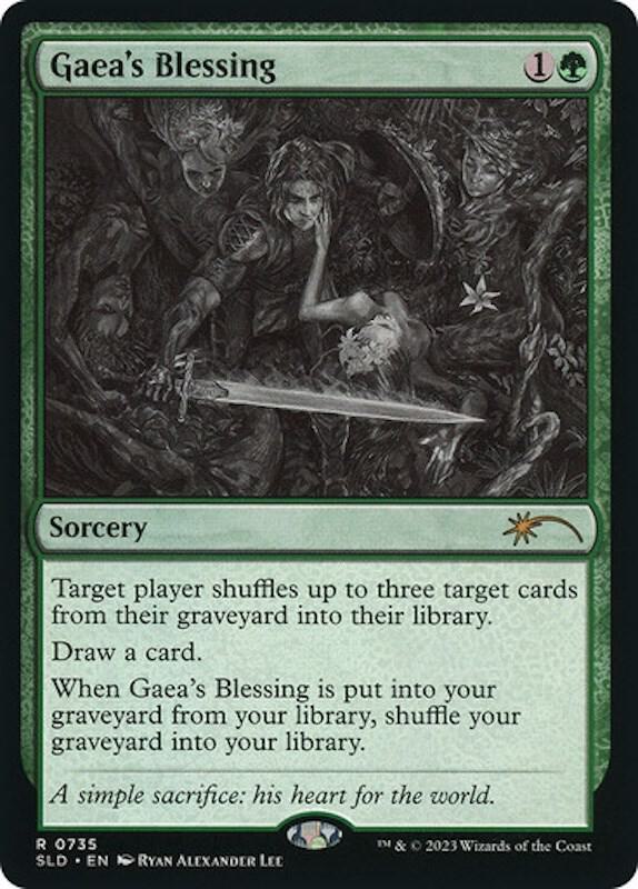 Gaea's Blessing (Sketch Showcase) - Secret Lair Drop Series - Magic ...