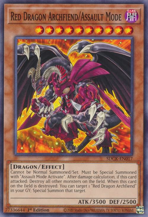 Red Dragon Archfiend/Assault Mode - Structure Deck: The Crimson King - YuGiOh - TCGplayer.com