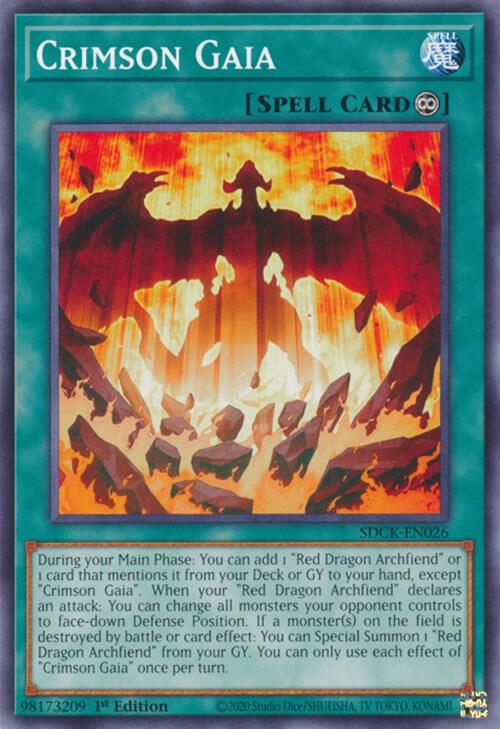 Scarred Dragon Archfiend - Structure Deck: The Crimson King - YuGiOh ...