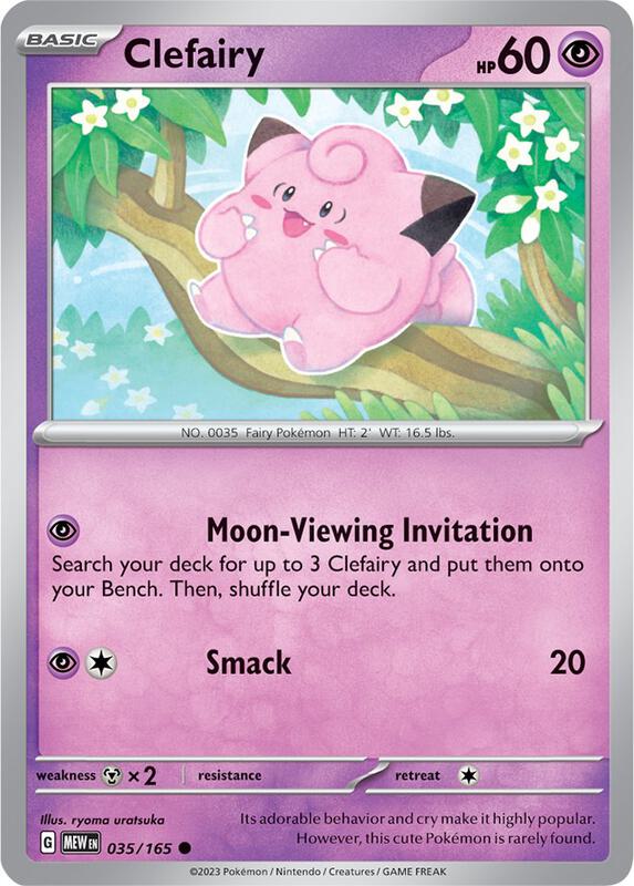 Clefable - SV: Scarlet & Violet 151 - Pokemon - TCGplayer.com