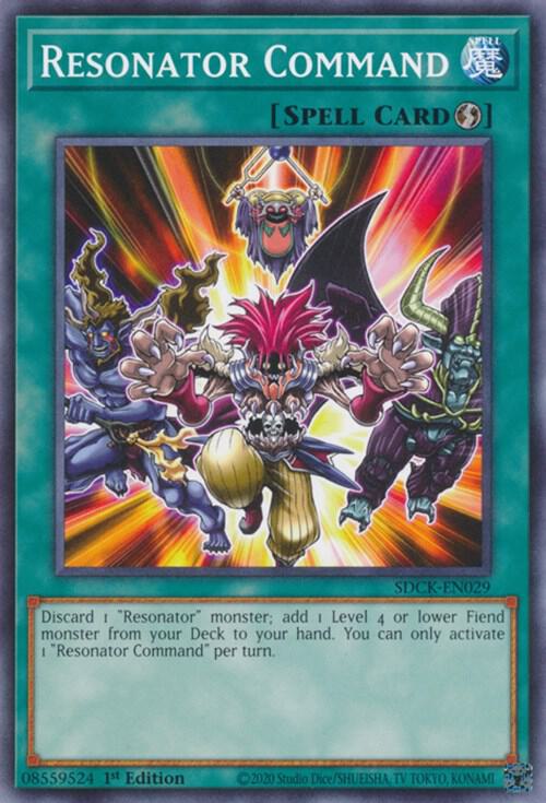 Resonator Command - Structure Deck: The Crimson King - YuGiOh
