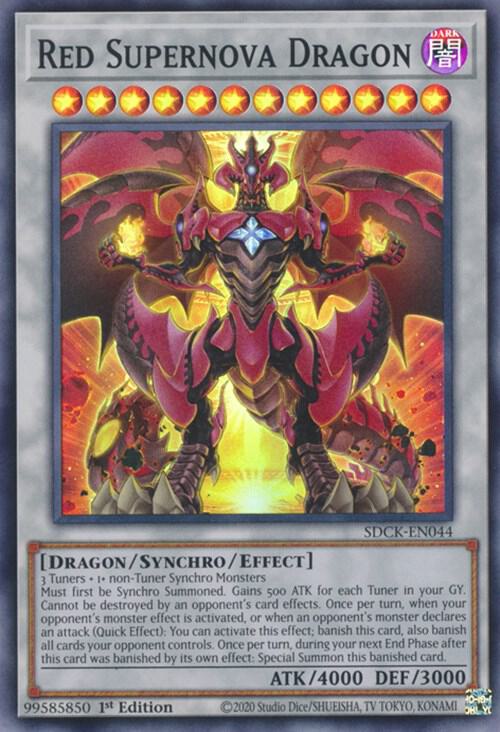 Red Supernova Dragon - Structure Deck: The Crimson King - YuGiOh ...