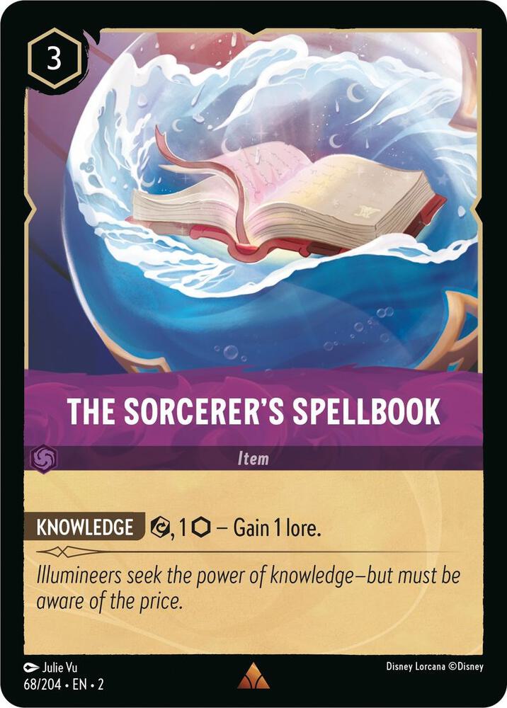 The Sorcerer's Spellbook - Rise of the Floodborn - Disney Lorcana ...
