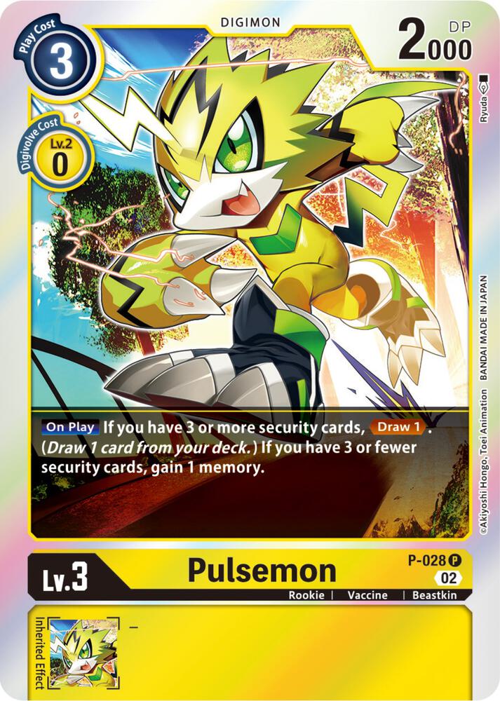 Pulsemon - P-028 (Resurgence Booster Reprint) - Resurgence Booster ...