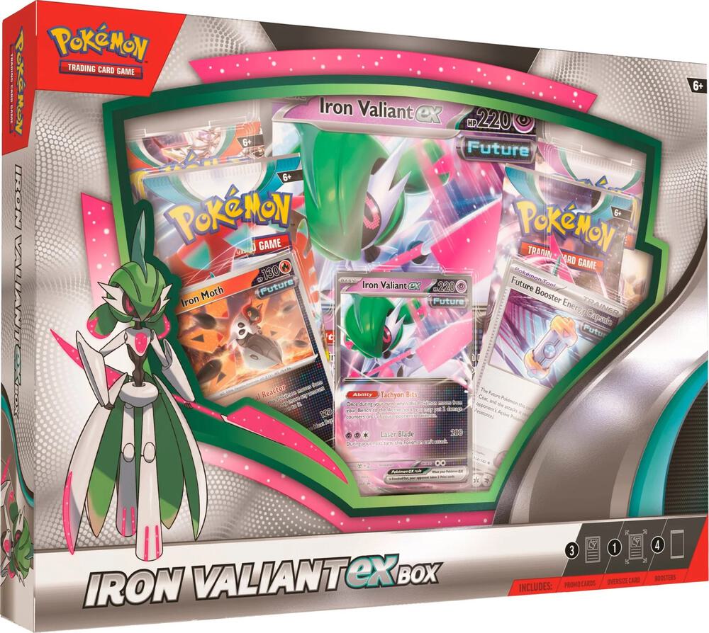 Iron Valiant ex Box - Miscellaneous Cards & Products - Pokemon ...