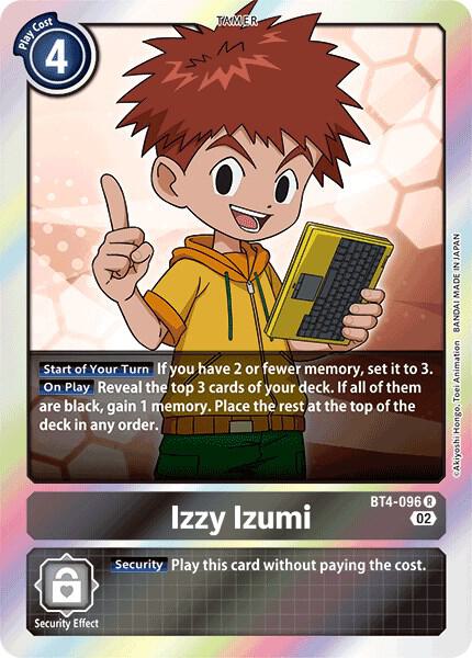 Izzy Izumi & Joe Kido - Double Diamond - Digimon Card Game