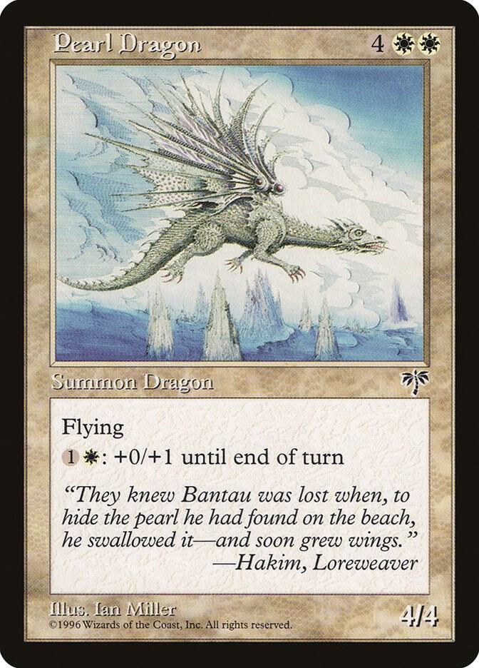 Pearl Dragon - Mirage - Magic: The Gathering - TCGplayer.com