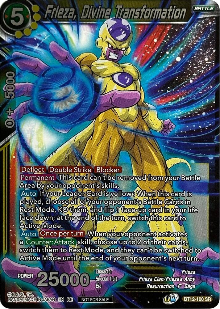 Frieza, Divine Transformation (Championship Selection Pack 2023 Vol.3 ...