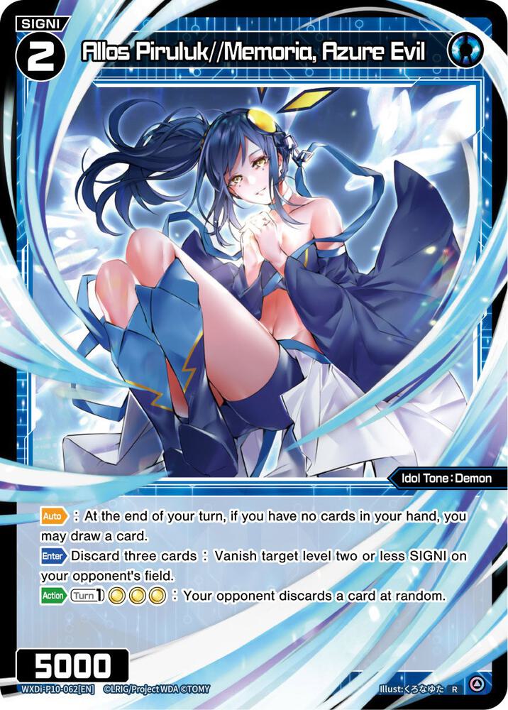 Allos Piruluk//Memoria, Azure Evil - Prismatic Diva - WIXOSS - TCGplayer.com