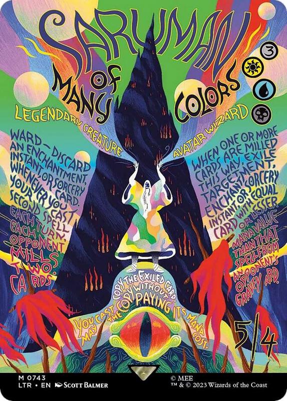 The One Ring (Borderless Poster) - Universes Beyond: The Lord of the ...