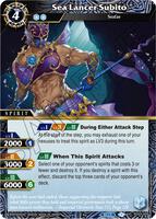 Sea Lancer Subito - Aquatic Invaders - Battle Spirits Saga - TCGplayer.com