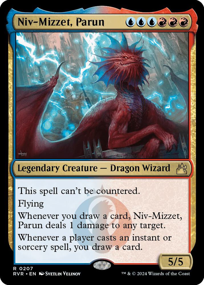 Niv-Mizzet, Parun - Ravnica Remastered - Magic: The Gathering ...