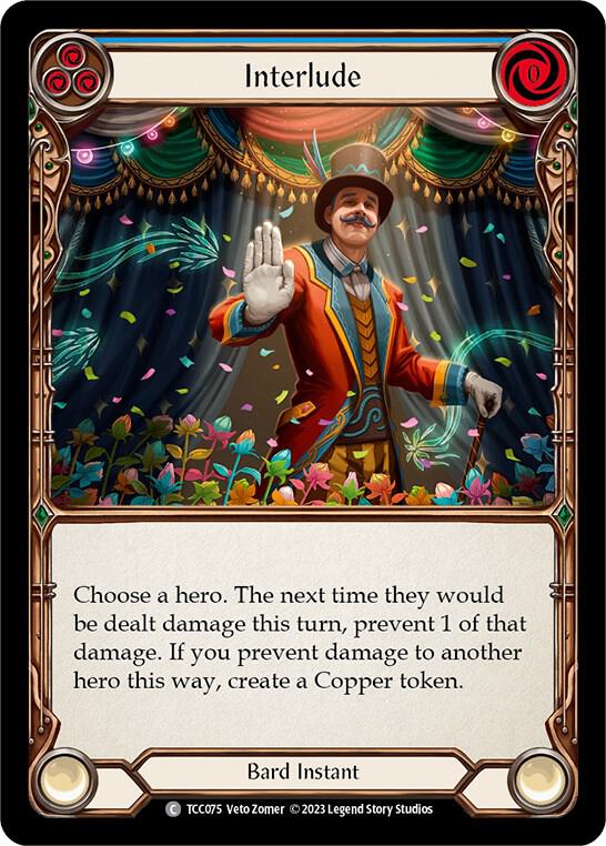 Interlude (Blue) - Round the Table: TCCxLSS - Flesh and Blood TCG ...