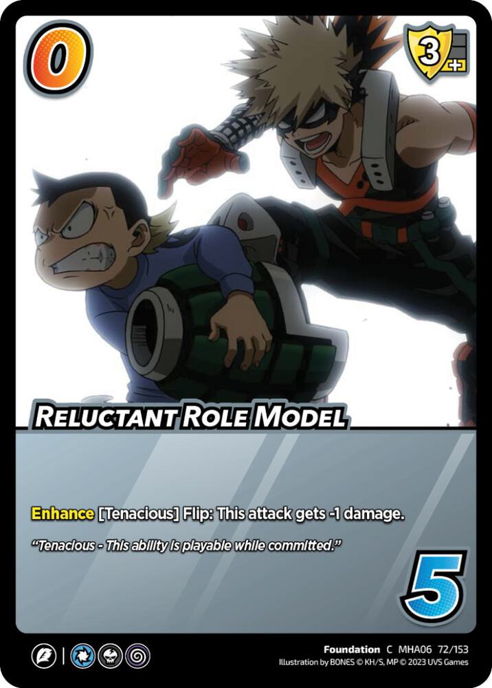 Reluctant Role Model - UniVersus: My Hero Academia: Jet Burn ...