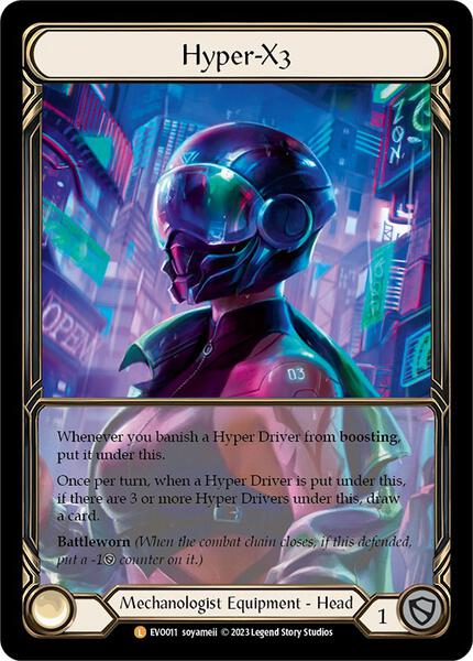 Hyper-X3 (Extended Art) - Bright Lights - Flesh and Blood TCG ...