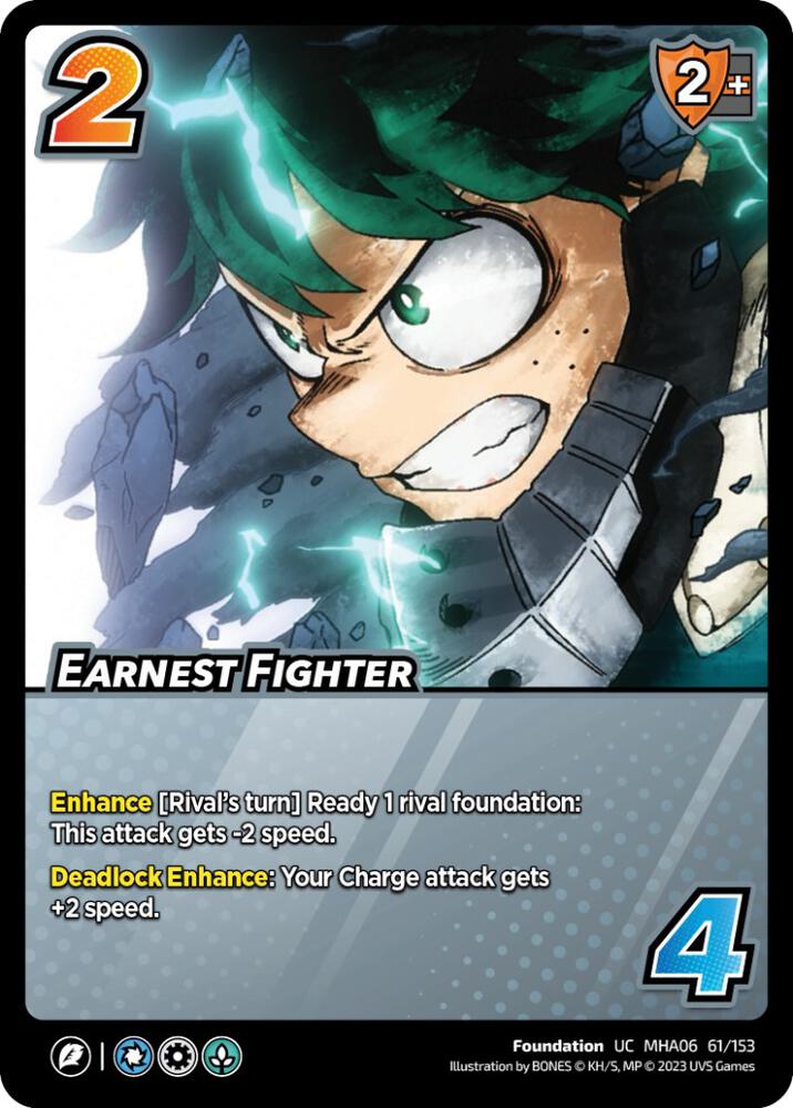Earnest Fighter - UniVersus: My Hero Academia: Jet Burn - UniVersus