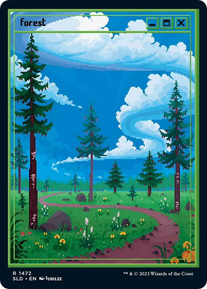 Forest (1472) - Secret Lair Drop Series - Magic: The Gathering ...