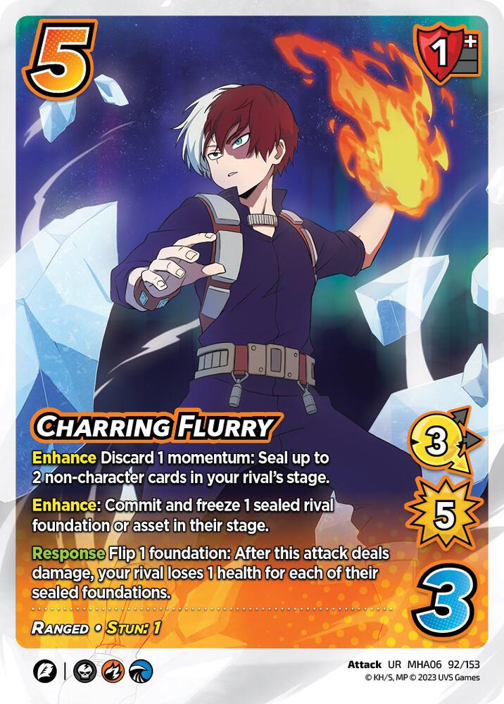 Frozen Slide - UniVersus: My Hero Academia: Jet Burn - UniVersus