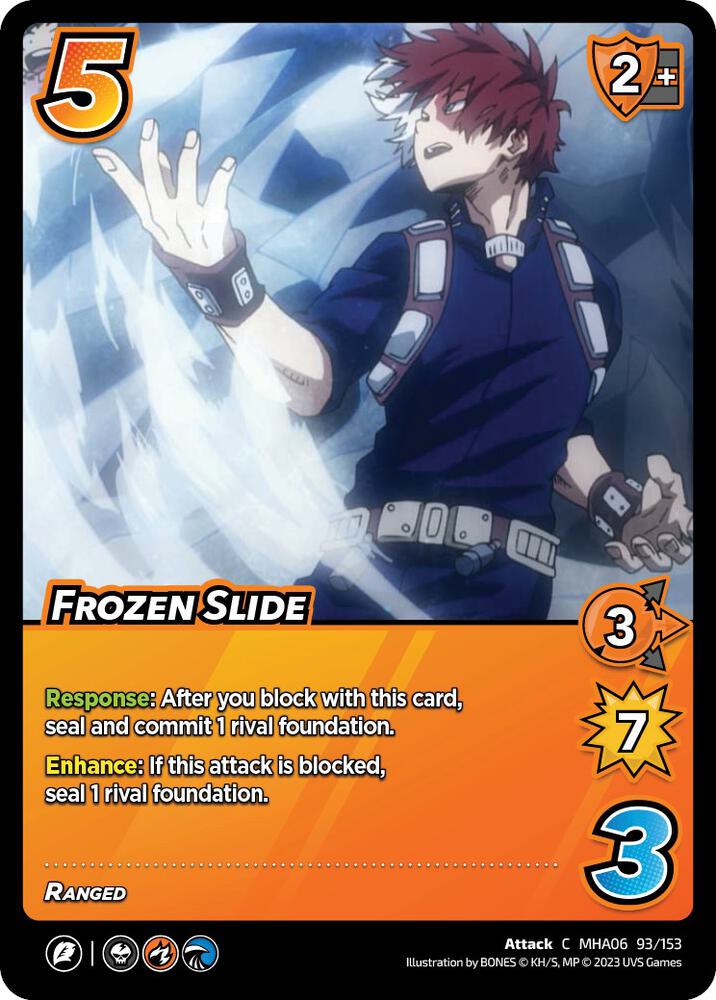 Frozen Slide - UniVersus: My Hero Academia: Jet Burn - UniVersus