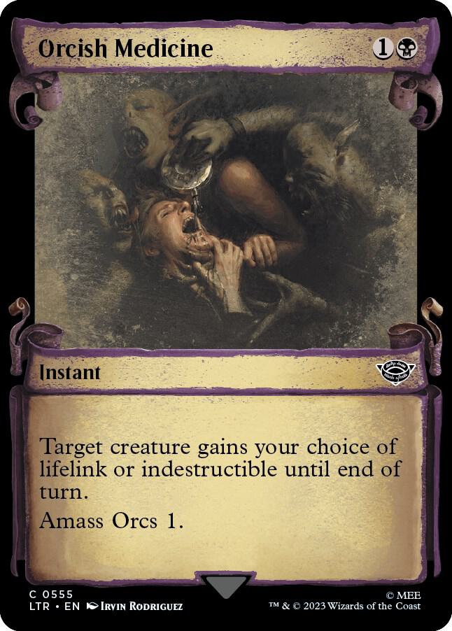 Orcish Medicine (Showcase Scrolls) - Universes Beyond: The Lord of the ...