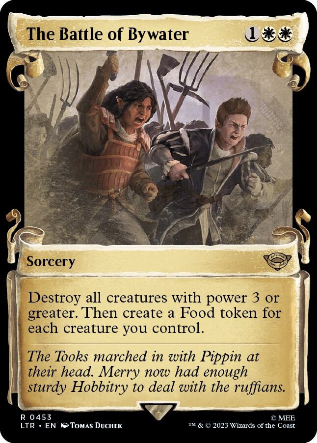 The Battle of Bywater (Showcase Scrolls) - Universes Beyond: The Lord ...