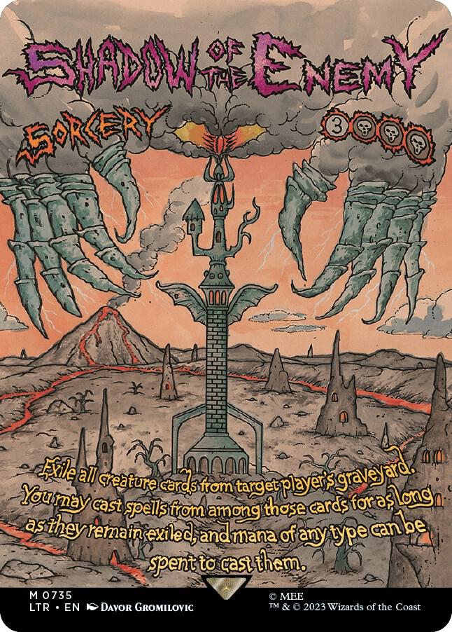 Shadow of the Enemy (Borderless Poster) - Universes Beyond: The Lord of ...