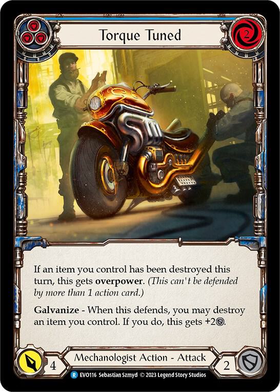 Torque Tuned (Blue) - Bright Lights - Flesh and Blood TCG - TCGplayer.com
