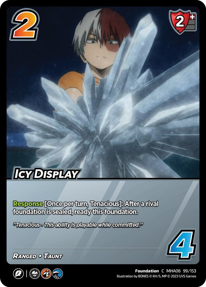 Frozen Slide - UniVersus: My Hero Academia: Jet Burn - UniVersus