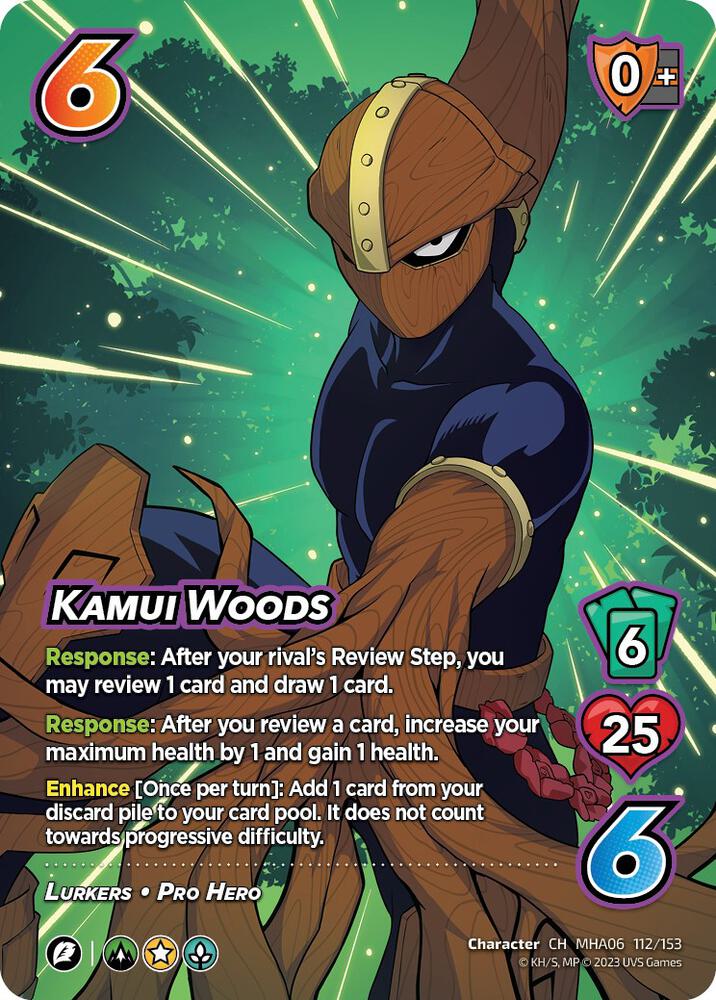 Kamui Woods - UniVersus: My Hero Academia: Jet Burn - UniVersus ...