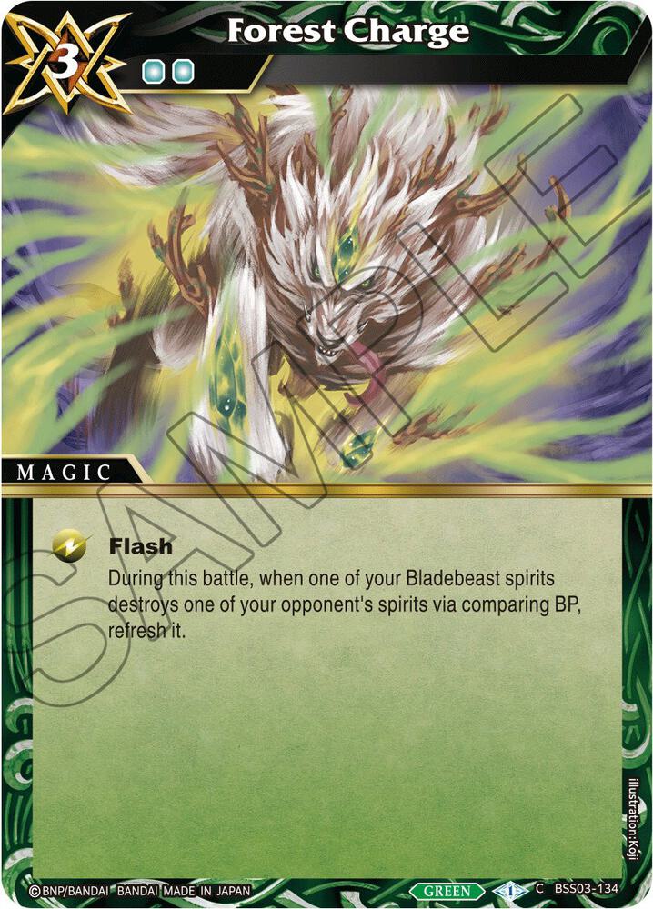 Forest Charge - Aquatic Invaders - Battle Spirits Saga - TCGplayer.com