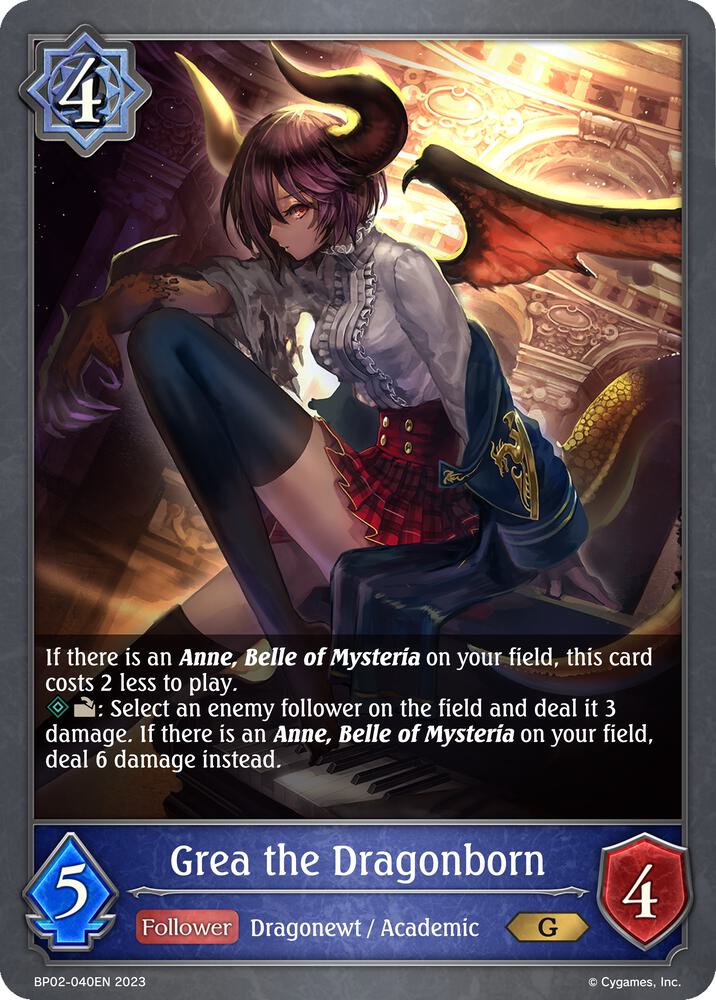 Anne, Belle of Mysteria - BP02: Reign of Bahamut - Shadowverse: Evolve - TCGplayer.com