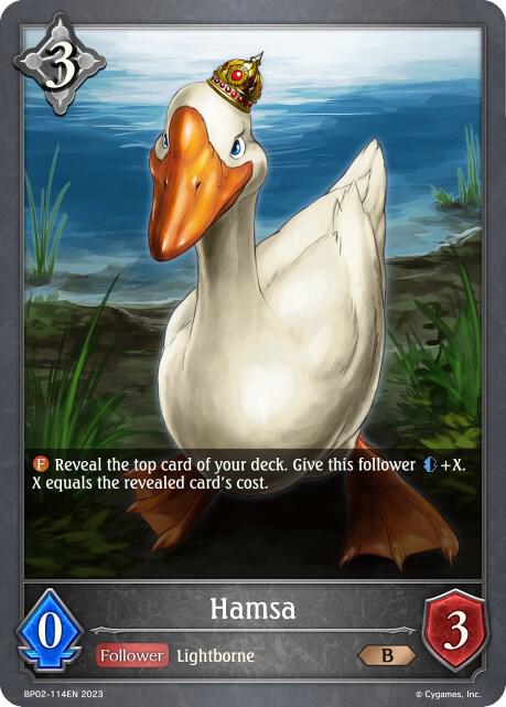 Hamsa - BP02: Reign of Bahamut - Shadowverse: Evolve - TCGplayer.com