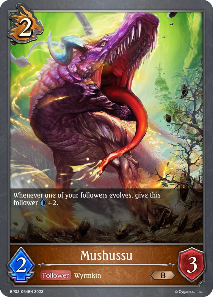 Mushussu - BP02: Reign of Bahamut - Shadowverse: Evolve