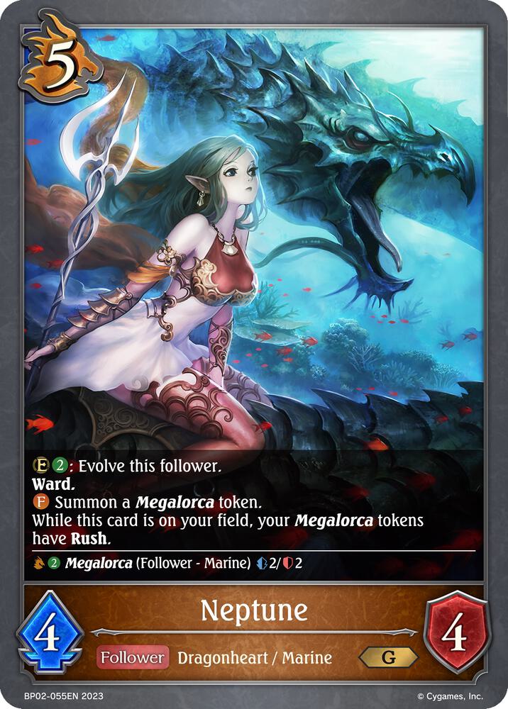 Neptune - BP02: Reign of Bahamut - Shadowverse: Evolve - TCGplayer.com