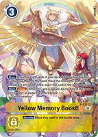 Yellow Memory Boost! - P-037 (Digimon Adventure Box 2) - Digimon ...