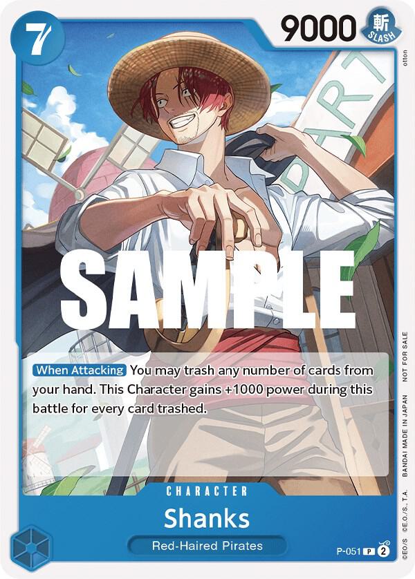 Shanks (Sealed Battle Kit Vol. 1) - One Piece Promotion Cards - One ...