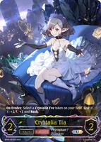 Crystalia Tia (Evolved) (U) - BP02: Reign of Bahamut - Shadowverse: Evolve