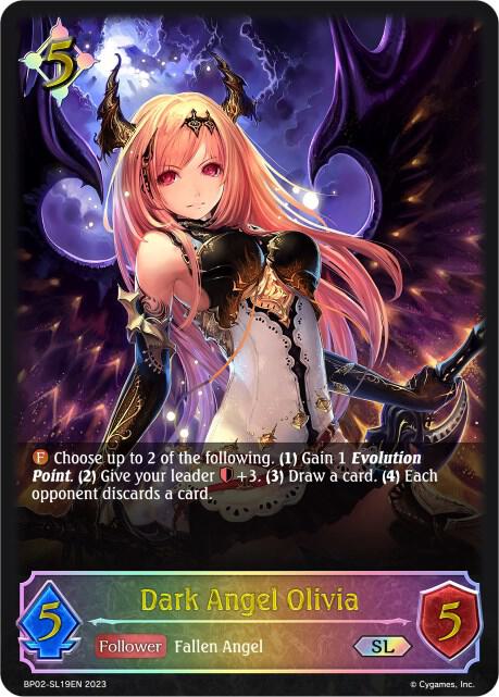 Dark Angel Olivia (SL) - BP02: Reign of Bahamut - Shadowverse: Evolve